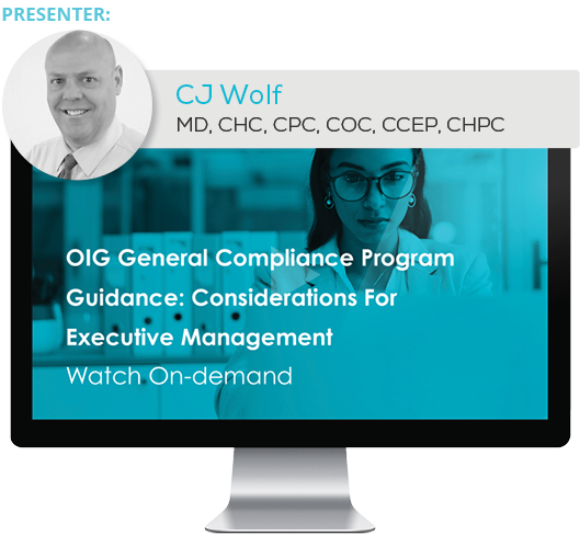 OIG GCPG: Considerations For Executive Management [Webinar]